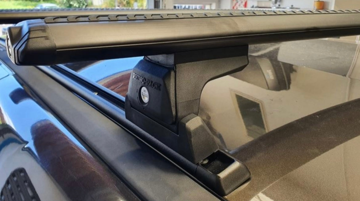 Mazda Biante - Rhinorack 2 bar kit / Track Mounted – mobile roof racks