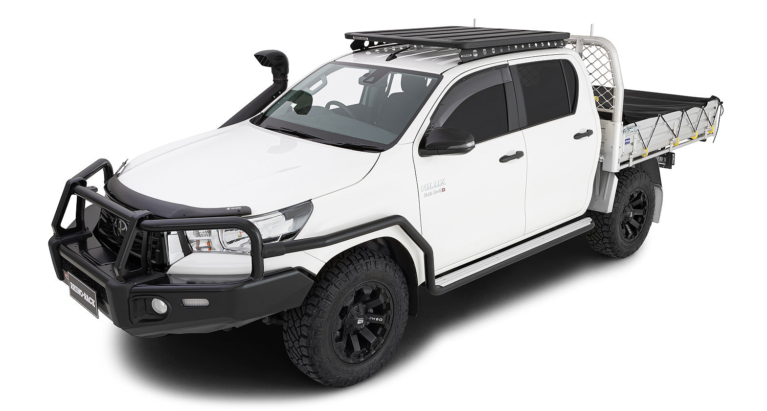 Toyota Hilux 2015+ Rhinorack Platform Tray and Backbone mount system ...