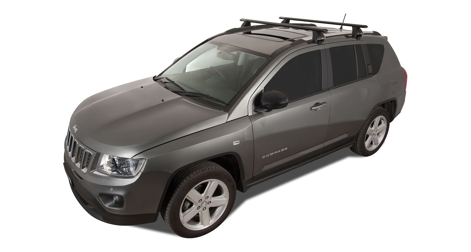 Jeep Compass Rhinorack 2007-2010 2 bar kit – mobile roof racks