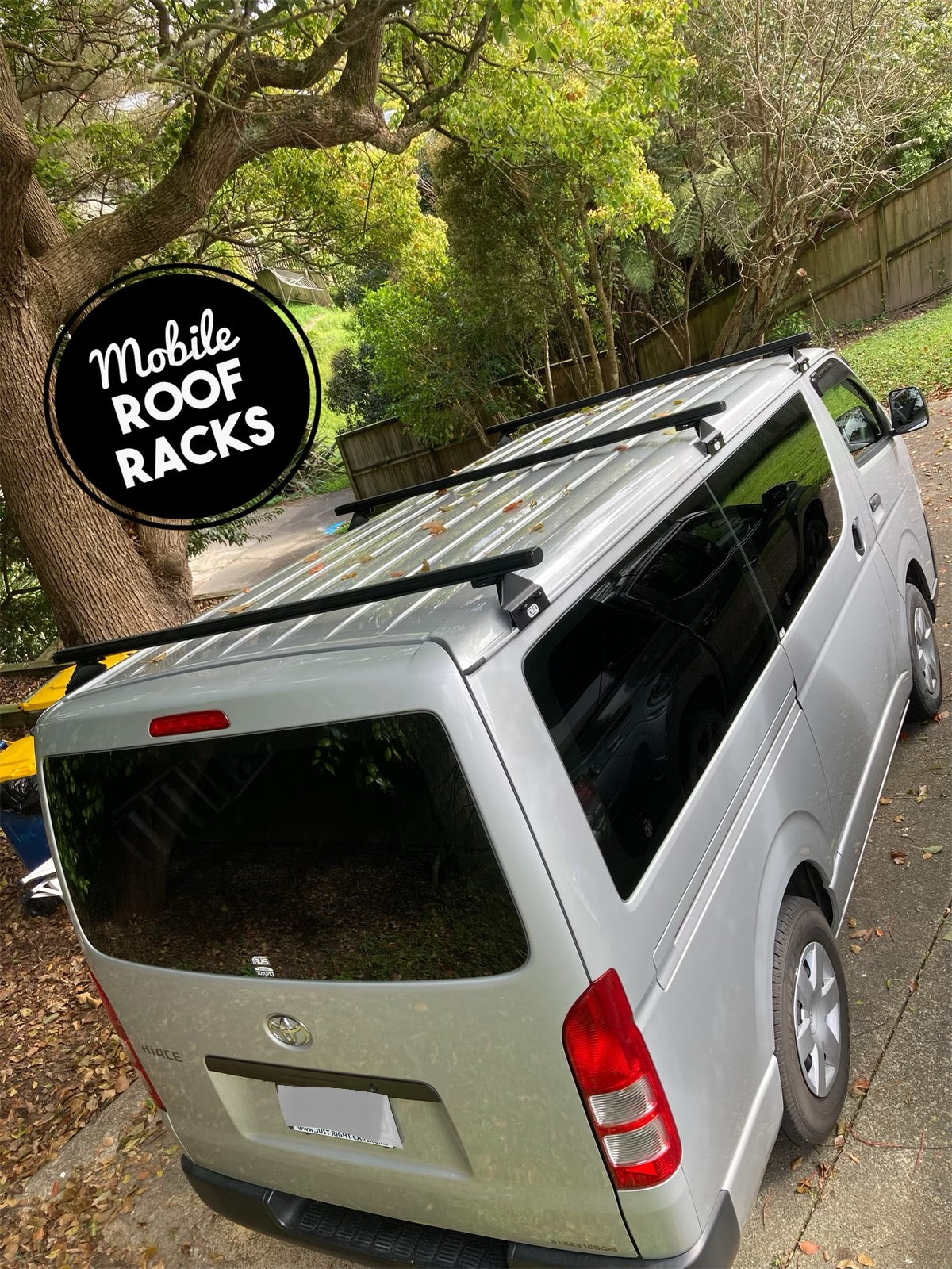 Low Roof Van trade racks - CRUZ 4 bar commercial kit – mobile roof racks